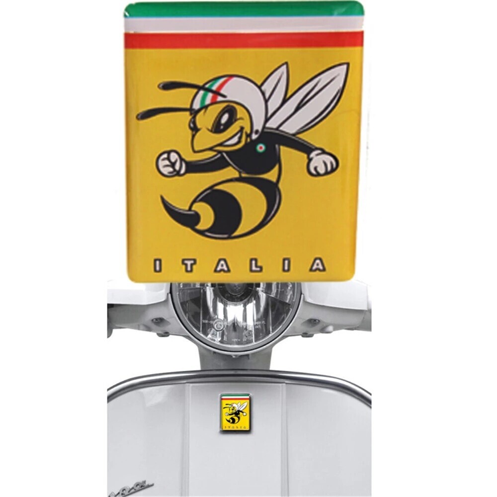 3D Motorcycle Stickers Don't Touch My Vespa Warning Decals Case for ...