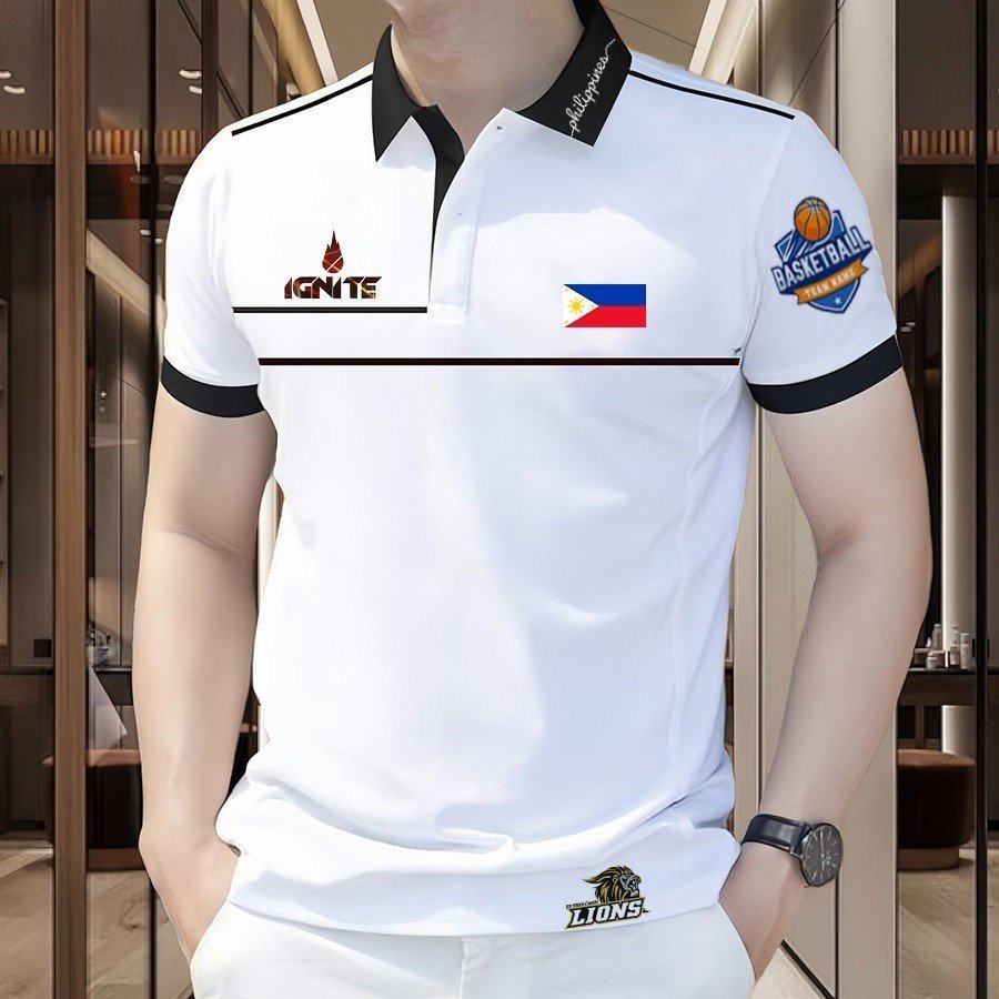 2024 New Fashionable Men's Polo Shirt, Elegant And Luxurious Office ...