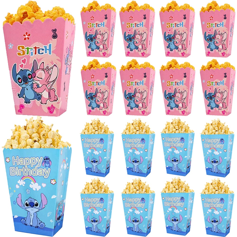 12/24pcs The Lion King Simba Popcorn Box Lilo and Snack Boxes For Kids ...