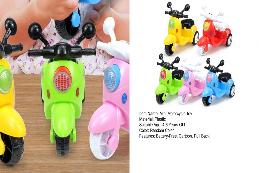 STR- Simulation Inertia Motorcycle Toy Party Favor Motorcycle Model ...