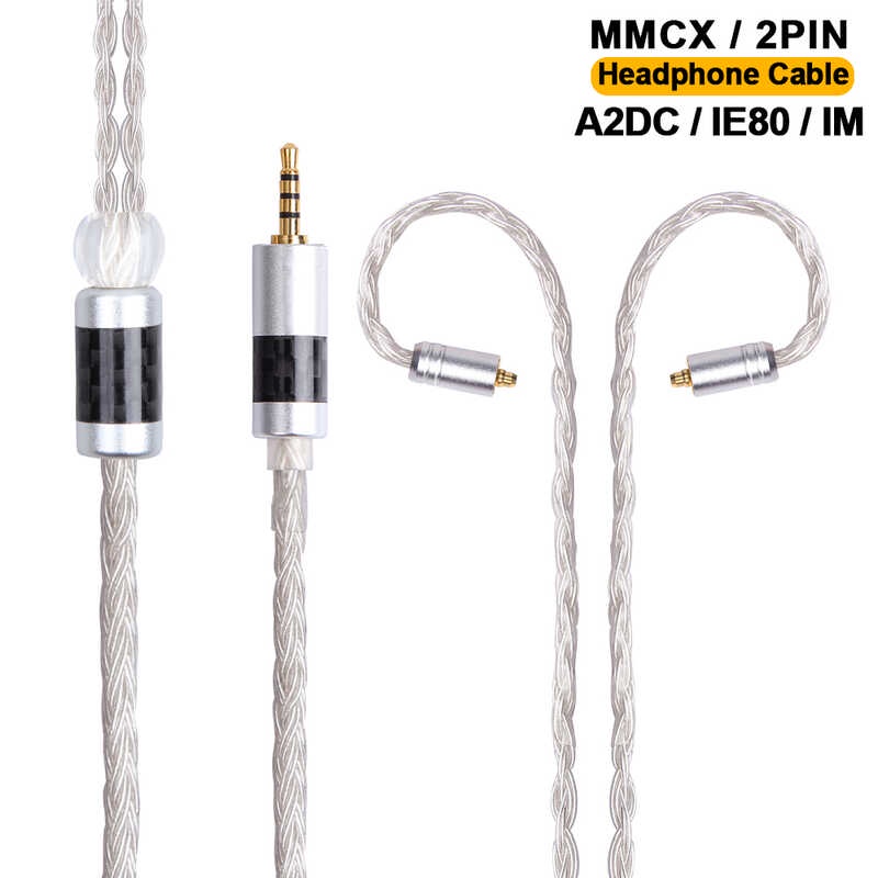 Upgrade 16 Core Earphone Balance Cable MMCX 2Pin 0.78Mm IM Ie80 A2dc 3 ...