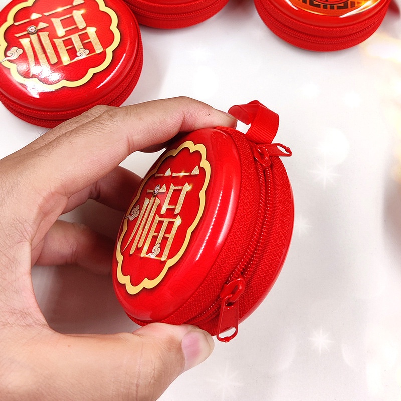 20204 New Year Design Purse Small Pattern Cartoon Mascot Dragon Purses ...