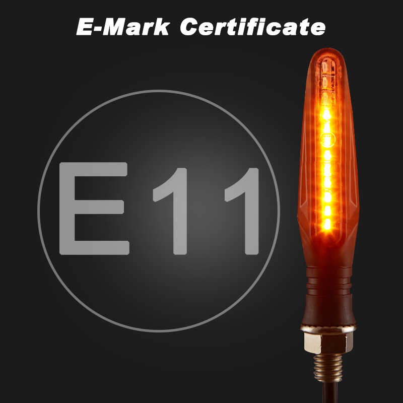 LY E11 Mark Motorcycle LED Turn Signals Light 335Smd Motorcycle Flasher ...