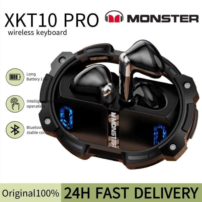 Orihinal Na Monster Xkt10 Pro Wireless Earbuds, Bluetooth Headphones ...
