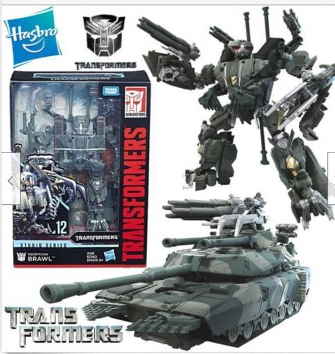 Hasbro Transformers Studio Series Ss12 Brawl Ss21 Ss06 Starscream ...