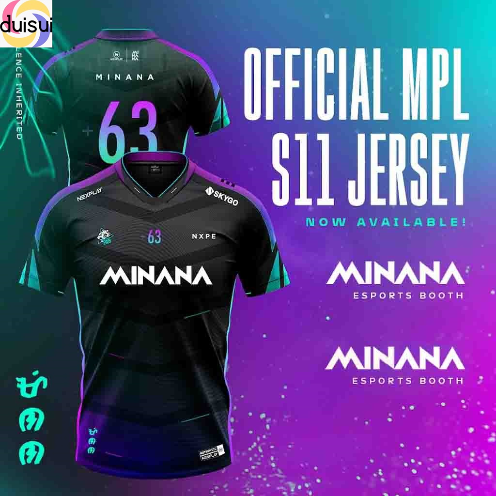 MINANA ESPORTS JERSEY NXPE MPLS11 JERSEY (OFFICIAL) FREE PERSONALIZE ...