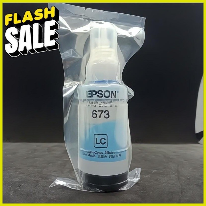 ☪ ☃ Epson 673 Ink Refill Bottle (70mL) for Printer EcoTank L800 / L805 ...