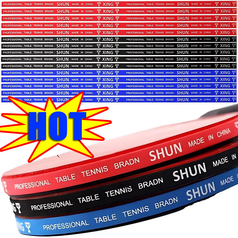 Self-adhesive Ping Pong Bat Protective Side Tape / 45*1cm Table Tennis ...