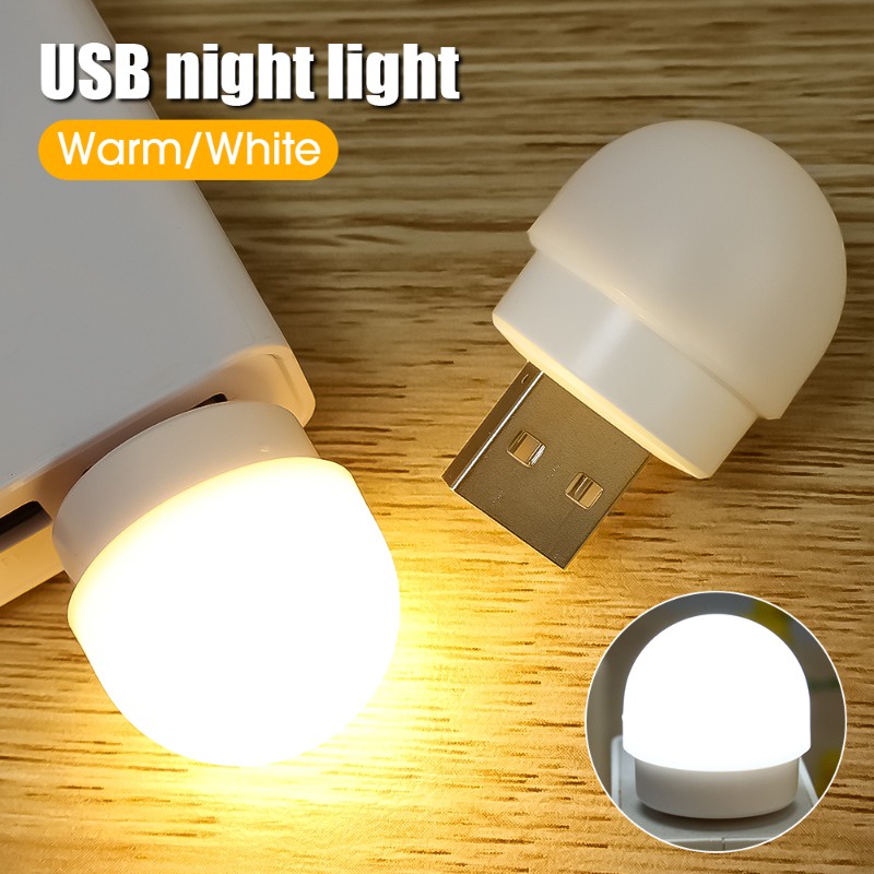 Portable USB Mini Night Light / LED Eye Protection Reading Light ...