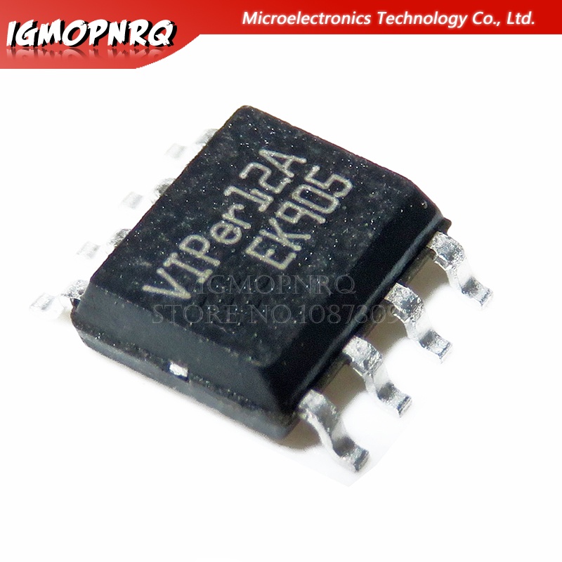 10pcs VIPER12A VIPER12 SOP8 LOW OFF LINE SMPS PRIMARY SWITCHER new ...