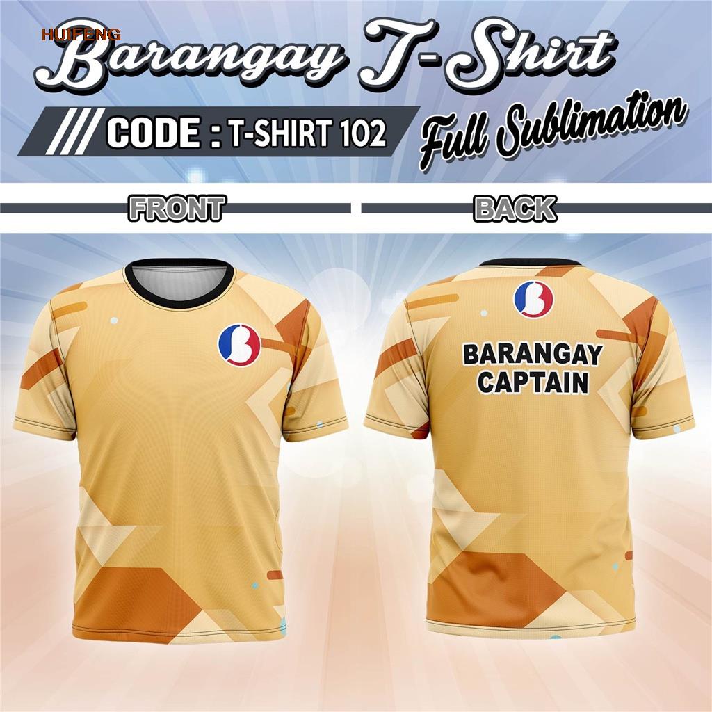 BARANGAY-KAGAWAD-TSHIRT full sublimation for men - high quality fabric ...