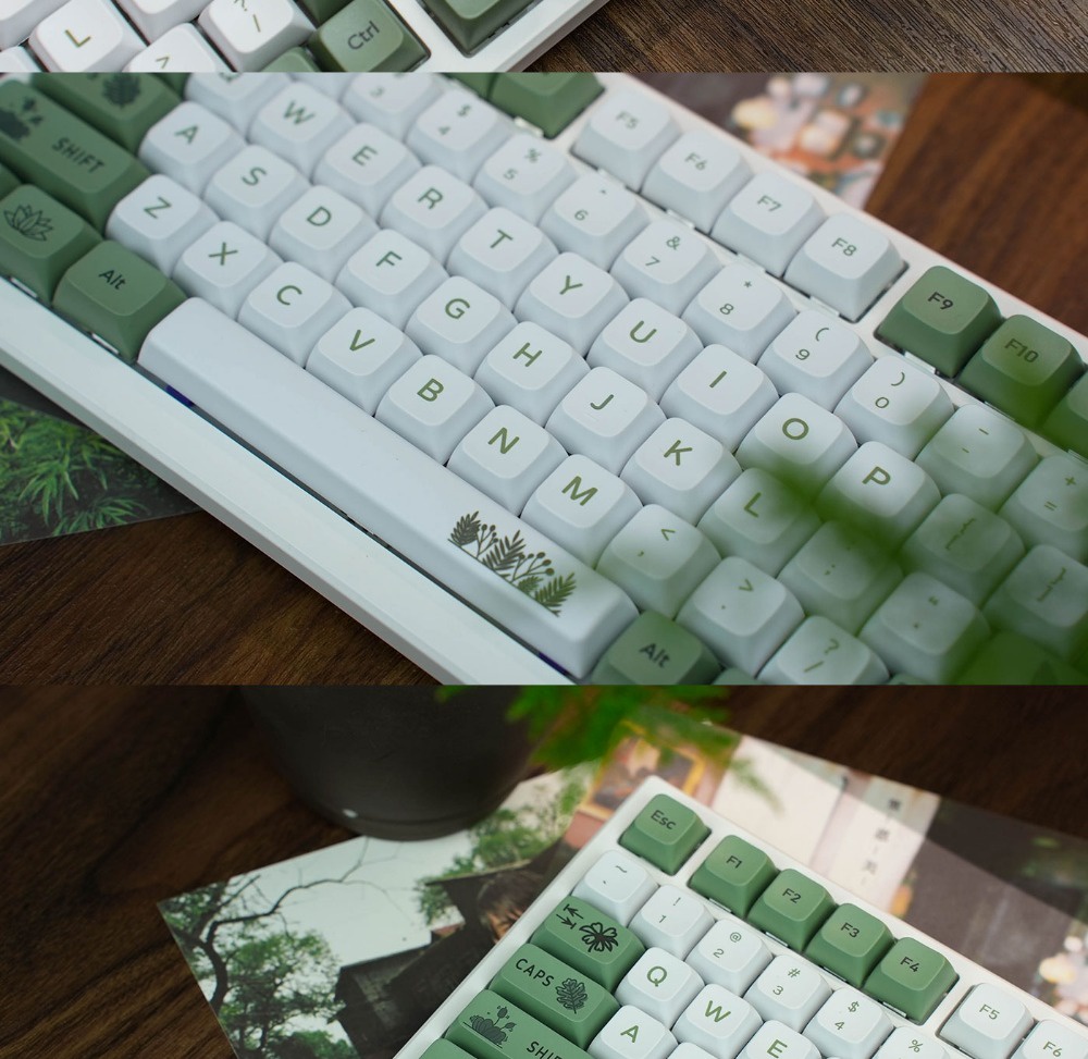【Local Delivery】Forest Keycap XDA Profile PBT Sublimation 125keys Fresh ...