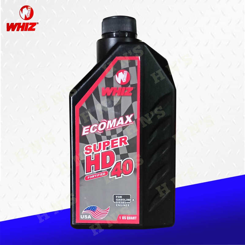 WHIZ Ecomax Super HD 40 Engine Oil 1L ( for gas / diesel engines ...