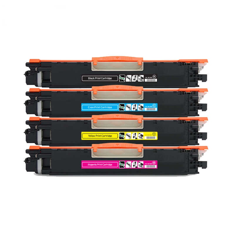 Compatible CF350A CF351A CF352A CF353A 130A Color Toner Cartridge for ...