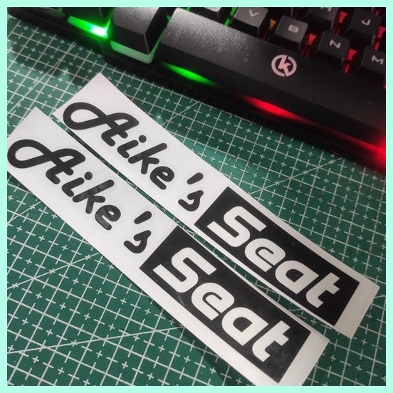 © Wife and Girlfriend Seat Only Decals Sticker for Motorycle | Shopee ...