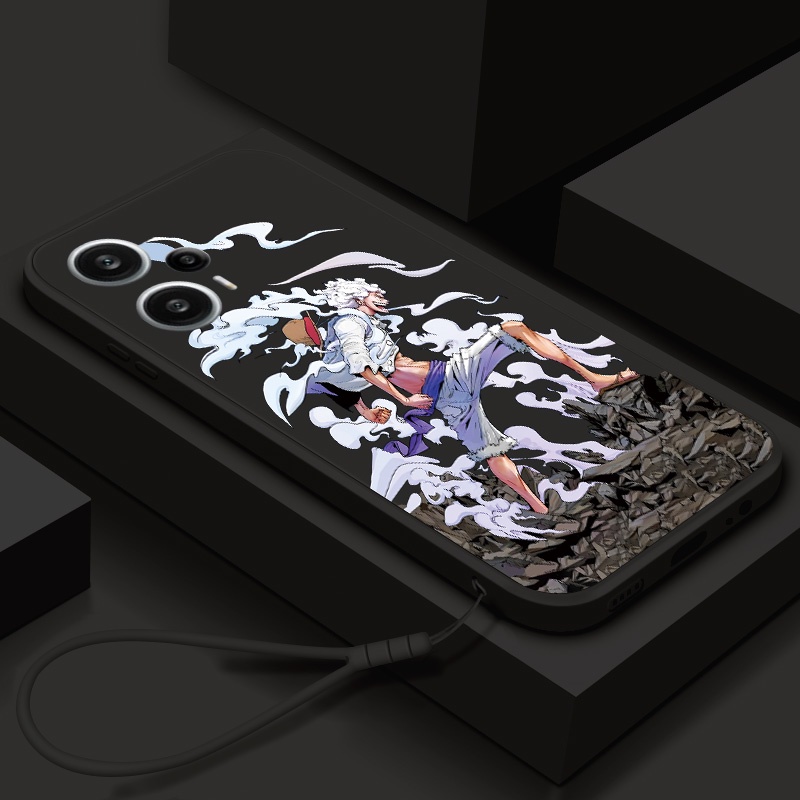 Casing Poco F5 Pro Cartoon Anime One Piece Nica Luffy Phone Case ...