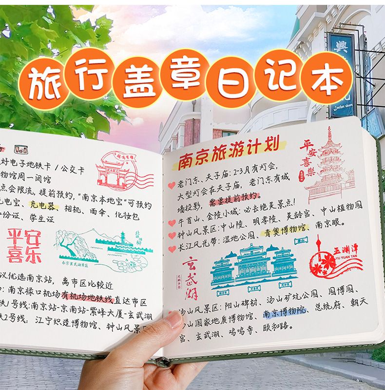 Travel Handbook Travel Stamp Collection Book Collection Stamp Card ...