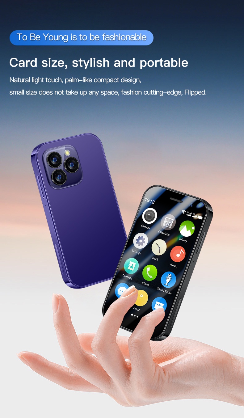 SOYES S13 PRO I14 Mini: 3G WCDMA Dual SIM Phone with Android 9.0, 3.0 ...