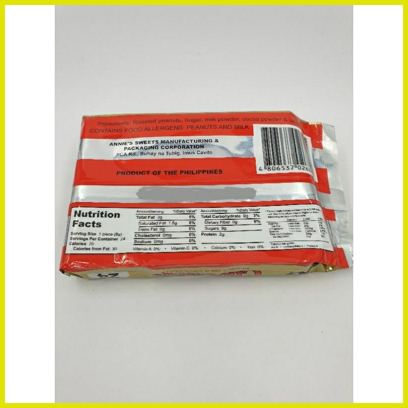 Choc nut KING peanut milk chocolate 200 g ( 24 pcs ) | Shopee Philippines