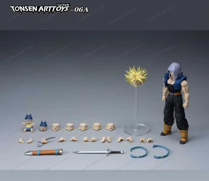 Tt Tonsenart Trunks Shf Long Hair Big Special Battle Damaged Movable ...