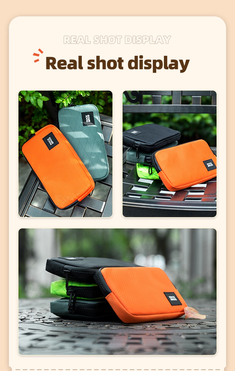 【PH Delivery】ROCKBROS Cycling Coin Wallet Portable Clutch Bag Pocket ...