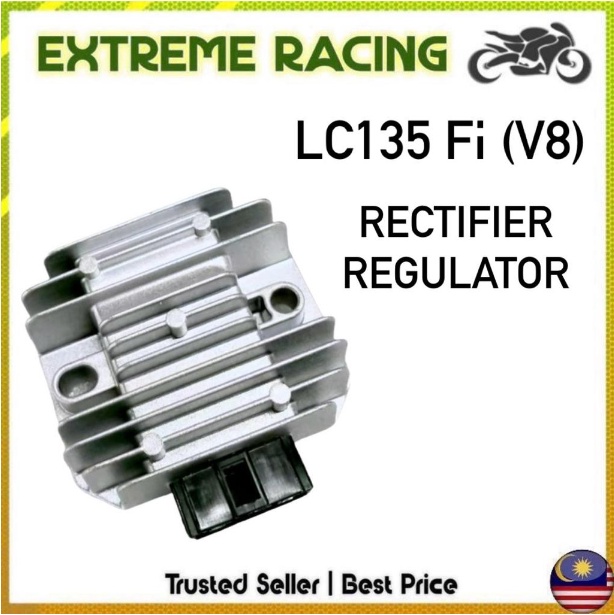 Rectifier & Regulator Rec & Reg Katab Katap Katau Katao Rectifire Retifier Yamaha LC135 Fi V8 ...