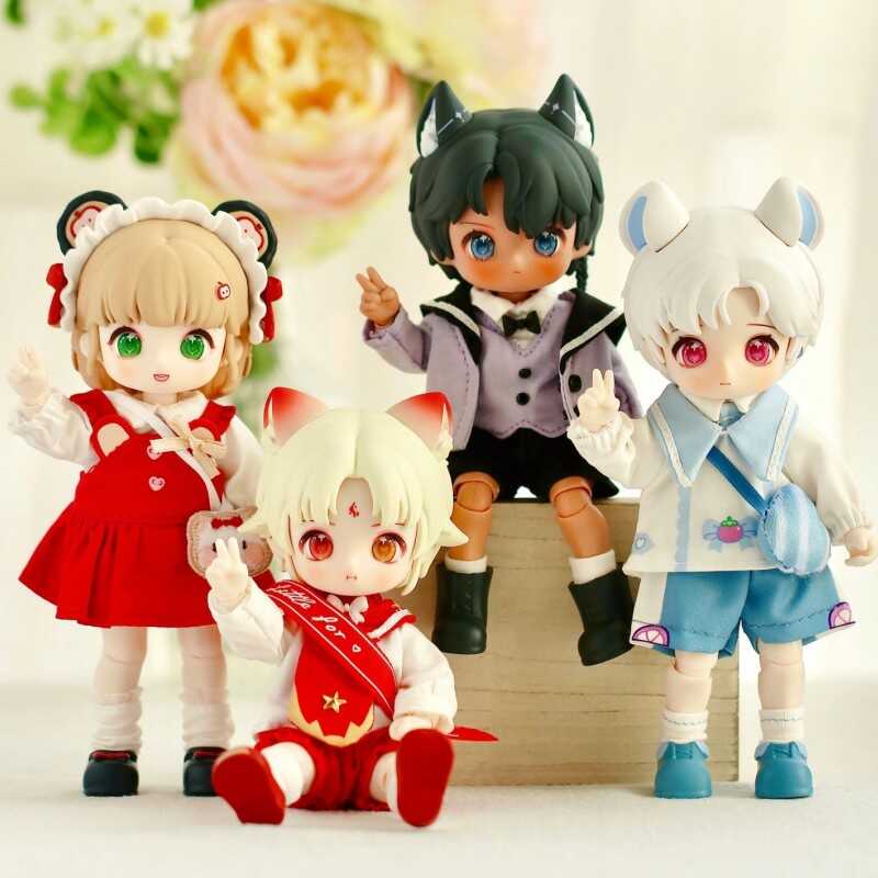 Nagi Bjd Blind Box Exchange Student Series Anime Action Figure Surprise ...