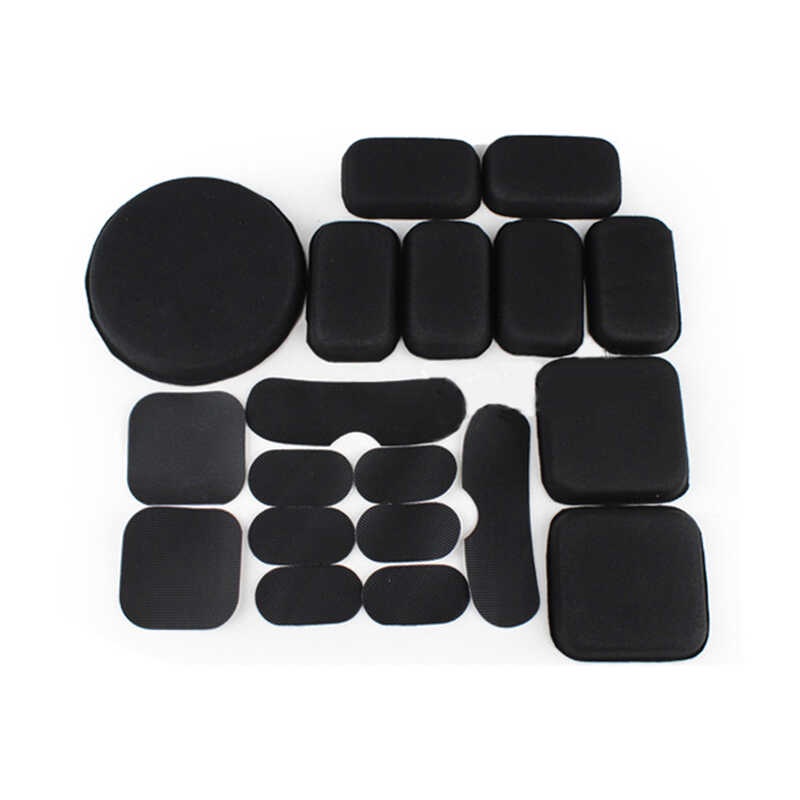 IDOGEAR Hunting Molle Tactical Black Safety EVA Pads Of Helmet Outdoor ...