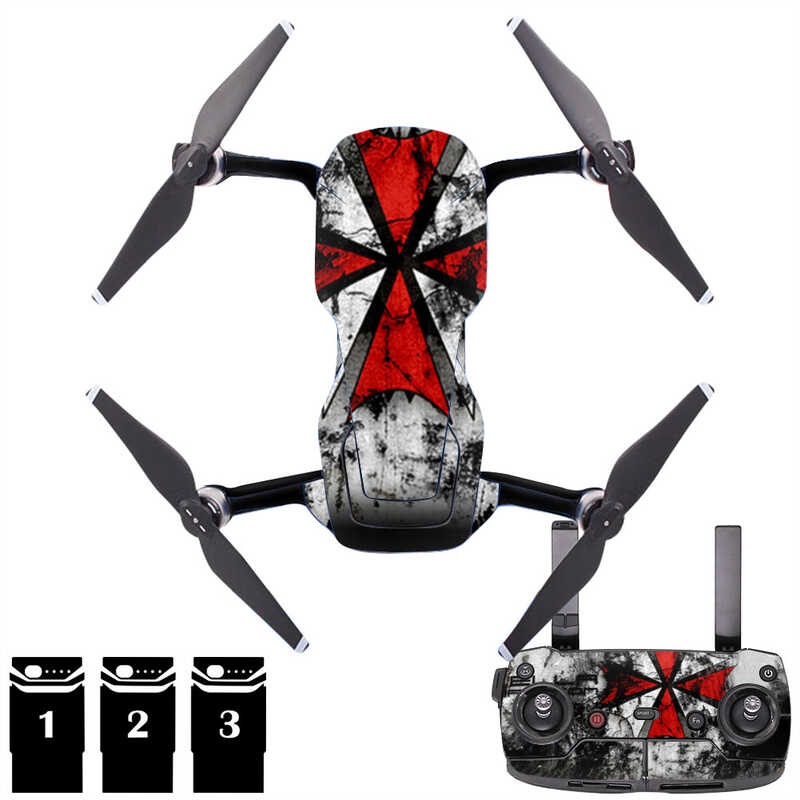 PVC Stickers Waterproof Skin Decals para sa DJI Mavic Air 1 Sticker ...