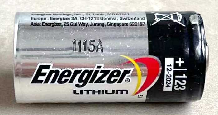Lele Crown Cr123a Lithium Battery Camera Battery (3V) Simplified ...