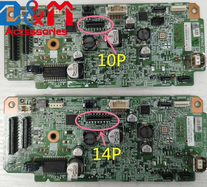 1Pcs 5190 Motherboard 10pin 14pin for EPSON L5190 Formatter Board Logic ...