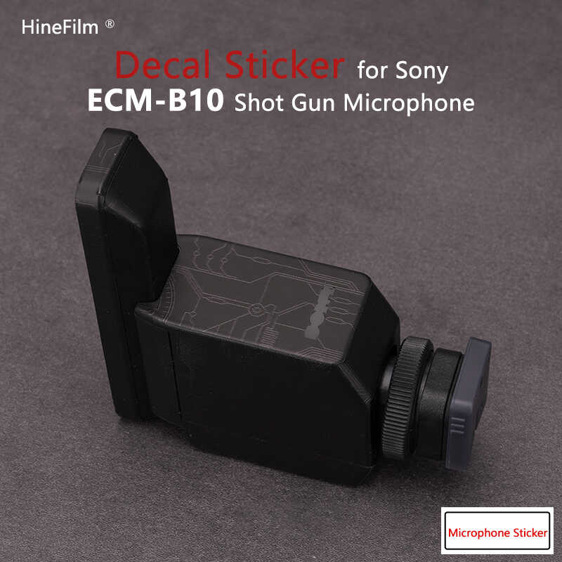 para sa Sony ECM-B10 Shotgun Microphone Decal Skin Protective Film para ...