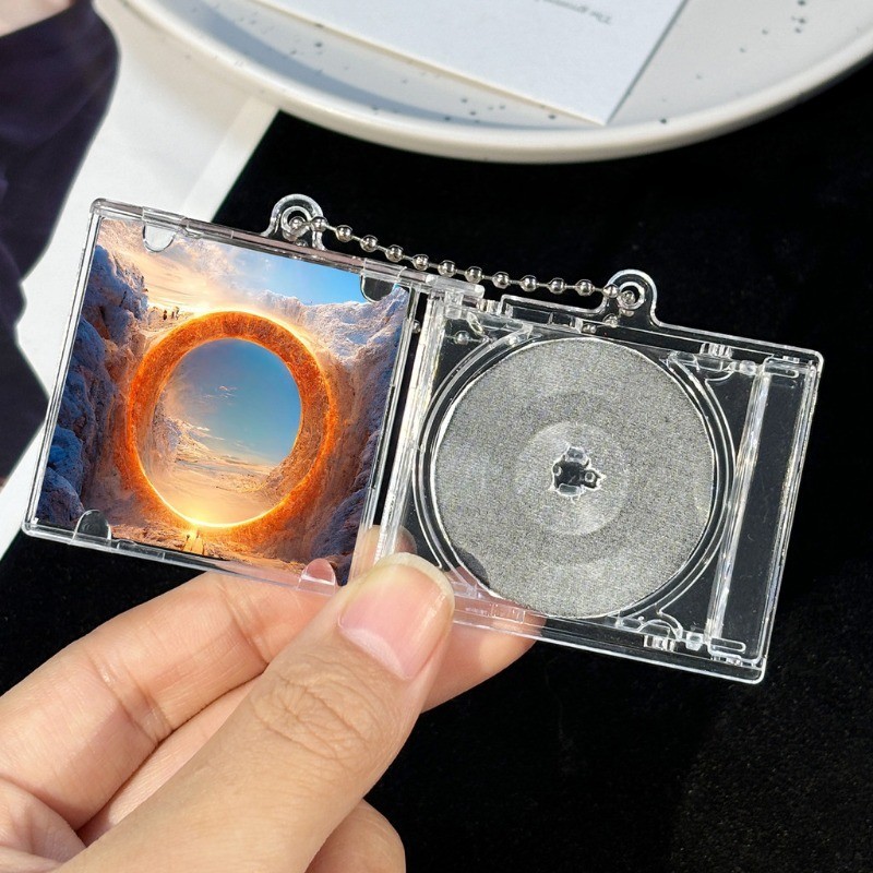 Retro Tape Recorder Keychain - Mini Player Commemorate Keyring ...