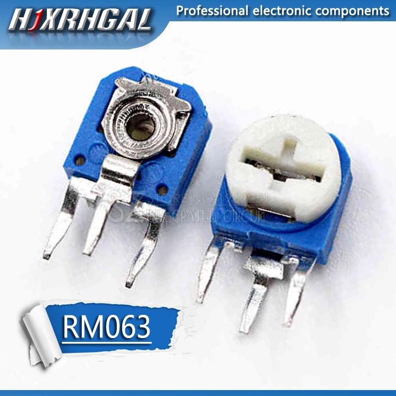 20PCS RM063 Trimming Potentiometer Adjustable Resistor 1K 5K 10K 20K ...