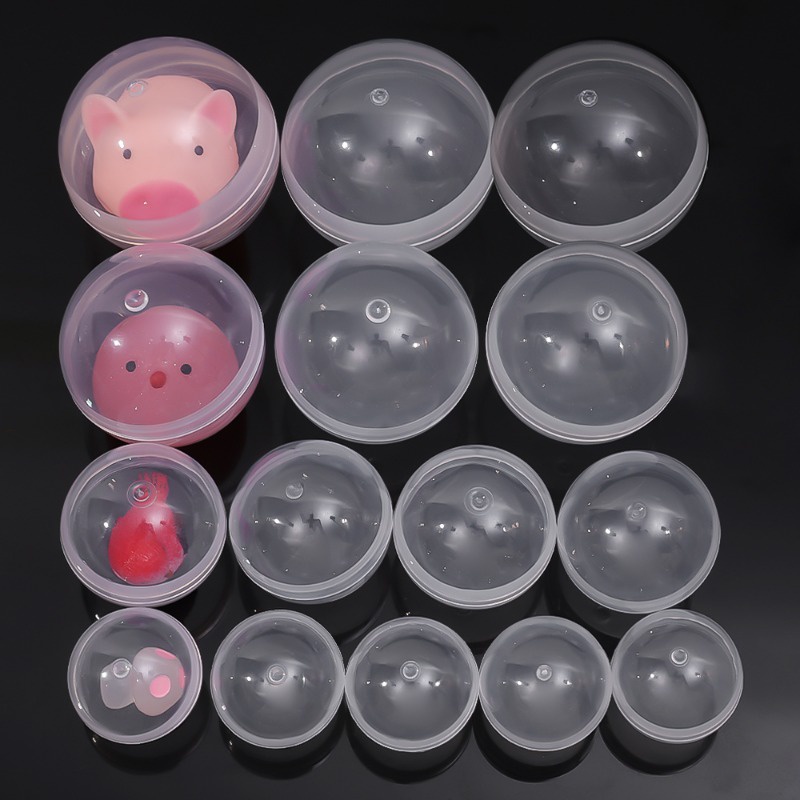 [Wholesale Price]Transparent Plastic Capsule Ball Toy / Lucky Draw ...