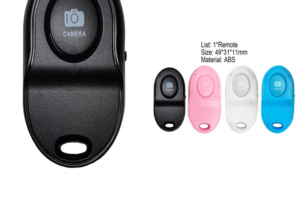 Pau_ Mini Bluetooth-compatible Remote Control Long Distance One Button ...