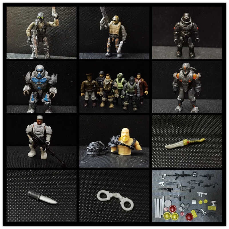 Mega Bloks Halo Call Of Duty Cod Weapon Bulk Soldier Action Figure ...