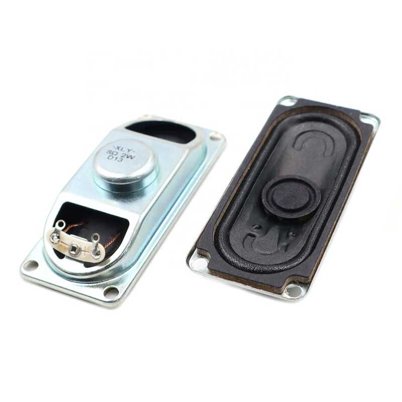 3070 8 Ohm 2W Iron Shell Magnetic Speakers Internal Magnet Full Range Paper Cone TV Speaker ...