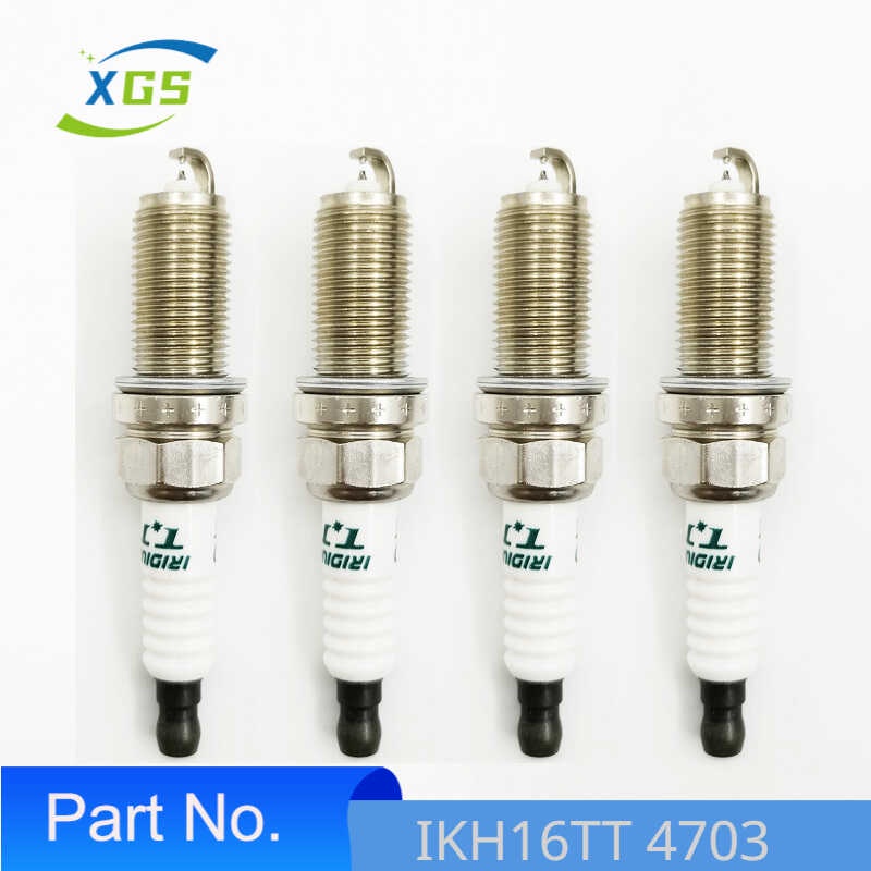 4Pcs/Lot Ikh16tt 4703 Double Iridium Spark Plug Para Sa Toyota Hyundai ...