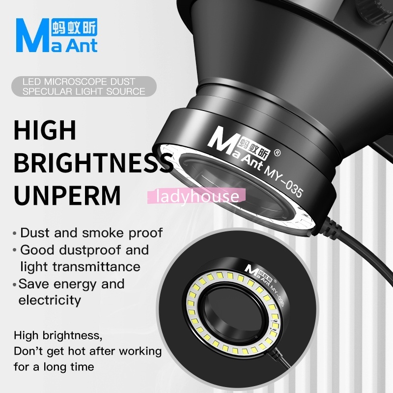 Original New MaAnt MY-035 Microscope LED Lamp Dust-Free Anti-fume Oil ...