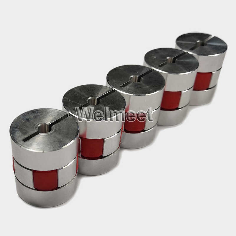 5mm/6mm/6.35mm/8mm/10mm/12mm CNC Flexible Plum Spider Shaft Coupling ...