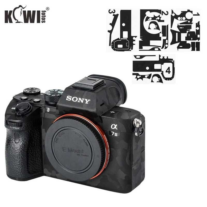 Camera Body Sticker Protective Skin Film Kit Para sa Sony A7 III A7R ...