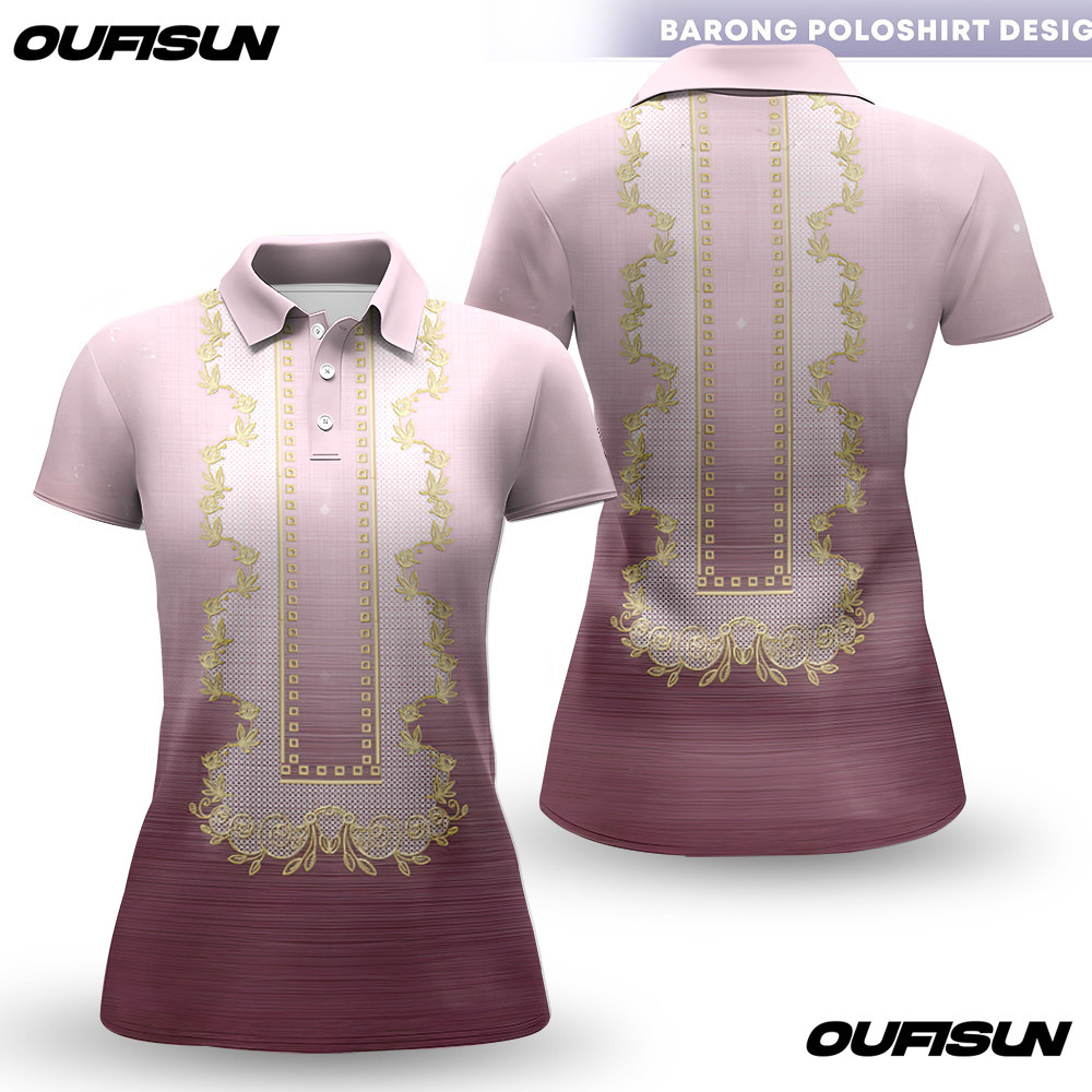 Asean Attire For Women Ethnic Style Polo Shirt For Women, Outdoor ...