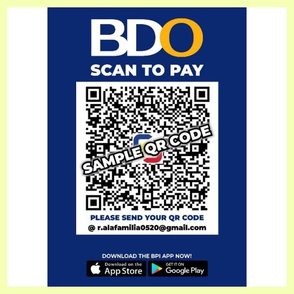 R.A QR CODE ON SINTRA BOARD. 5" x 7". GCASH/MAYA/BPI/UNIONBANK/RCBC P A Y M E NTS. | Shopee ...