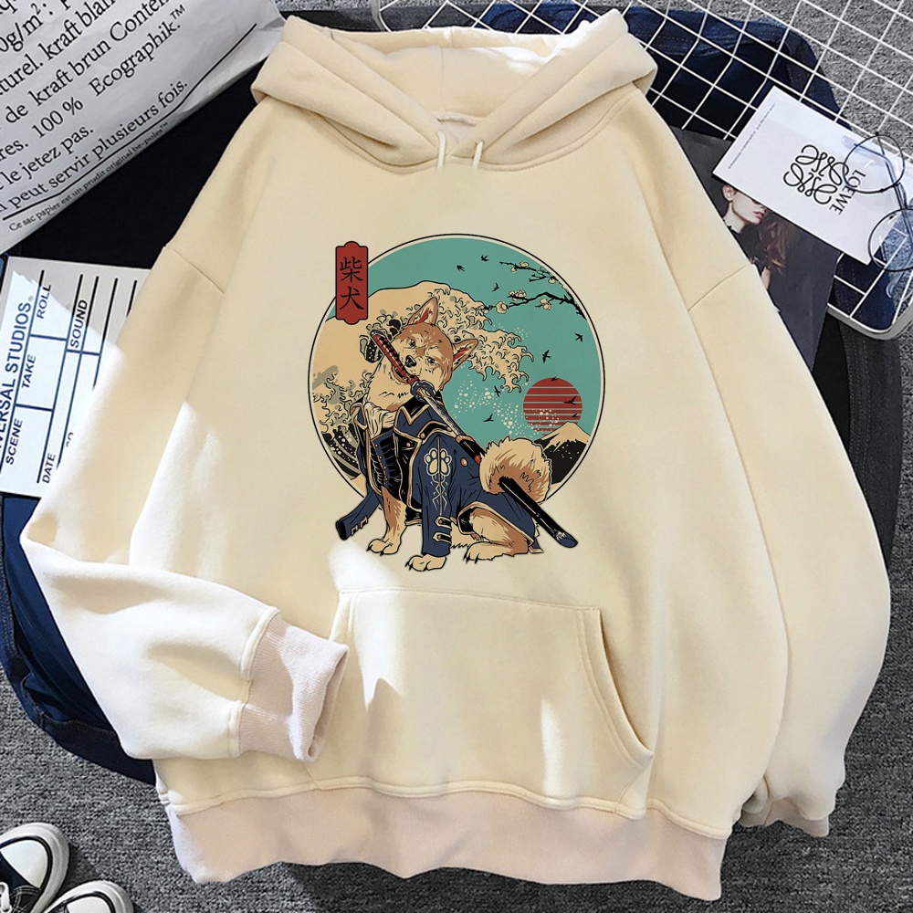 Shiba Inu hoodies women japanese y2k aesthetic graphic 90s sweater ...