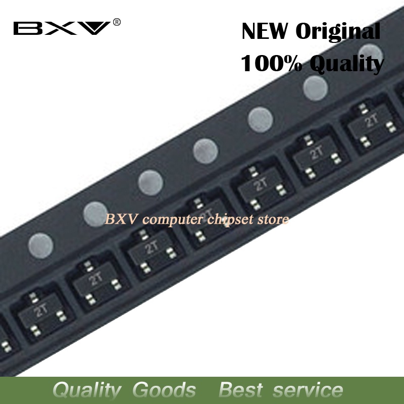 100PCS/Lot MMBT4403 MMBT4403LT1G 2T SOT23 MMBT4403LT1 2N4403 600mA 40V ...