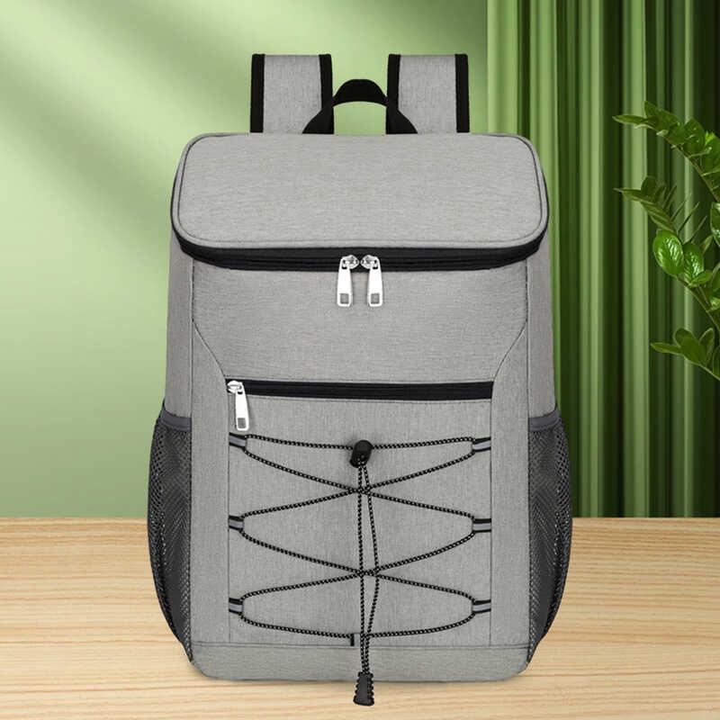 20L Isolated Backpack Cooler na may Reflective Strip Isolated Thermal ...