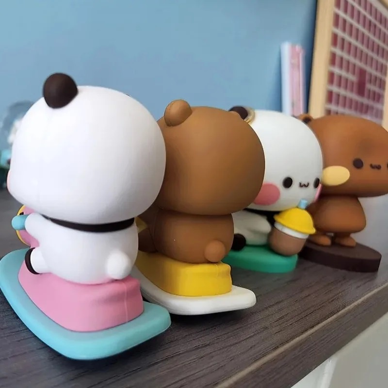 Bubu Yiers Mitao Figure Toys Panda Bubu Dudu Action Figures Kawaii ...
