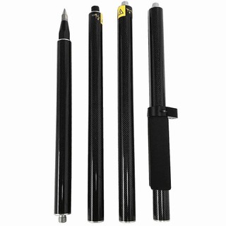 1.8M 2M Length GPS Prism Pole Carbon Fibre Survey GNSS RTK SURVEYING ...