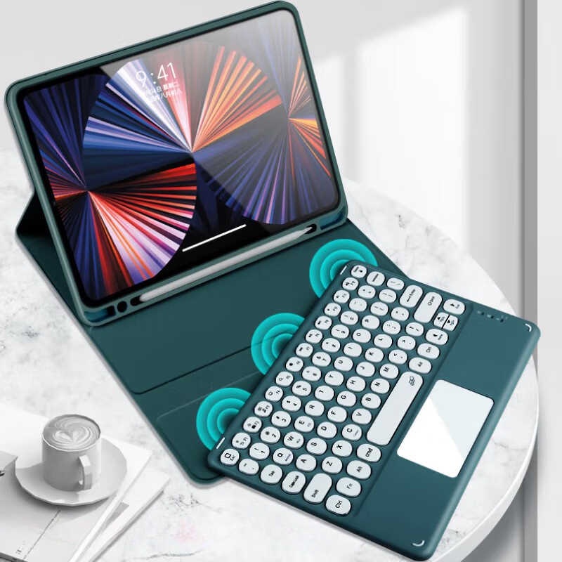 Magnetic Wireless Bluetooth Touchpad Keyboard Case para sa Xiaomi RedMi ... Magnetic Wireless Bluetooth Touchpad Keyboard Case para sa Xiaomi RedMi ...